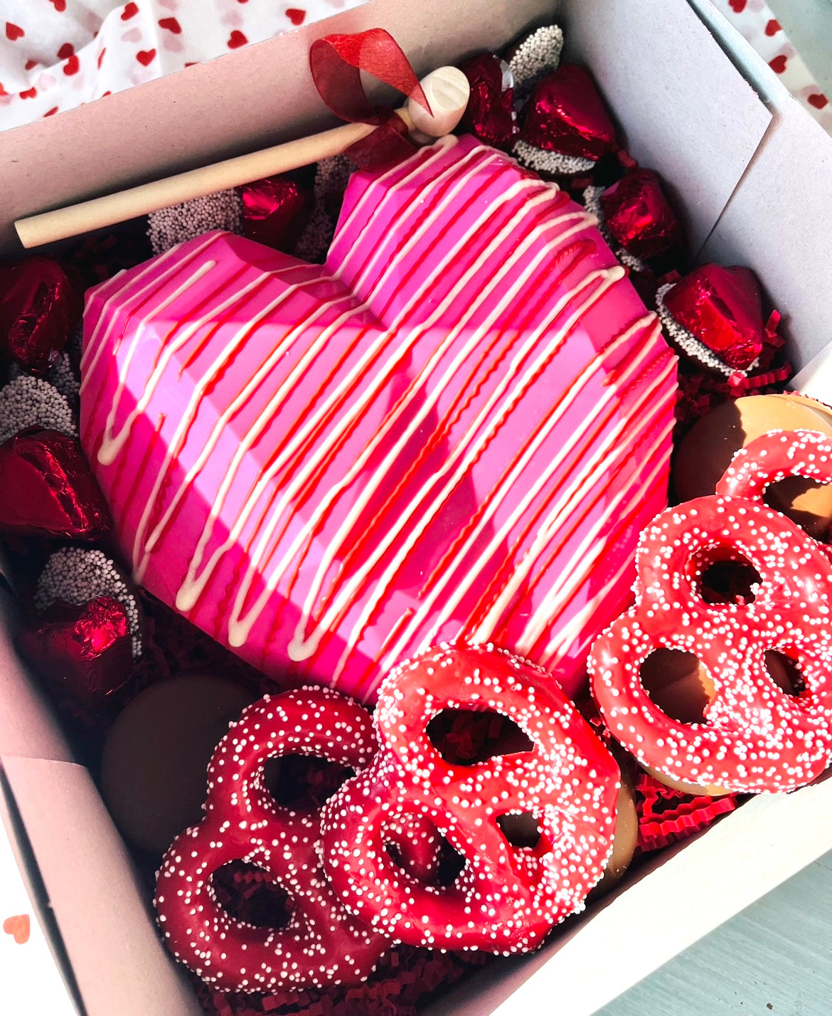 Custom Made Breakable Chocolate Heart – Candylicious of Randolph